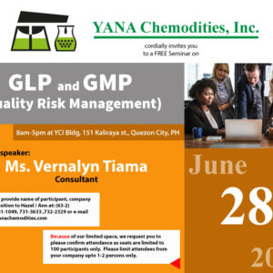 Yana Chemodities, Inc. – Growth Through Science… Since 1979