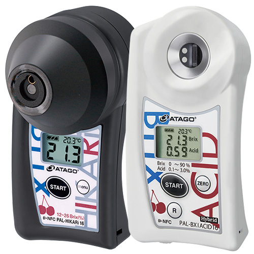 IR Brix Meter × Brix Acidity Meter PAL-HIKARi 16＋BX｜ACID16 (Cherry ...
